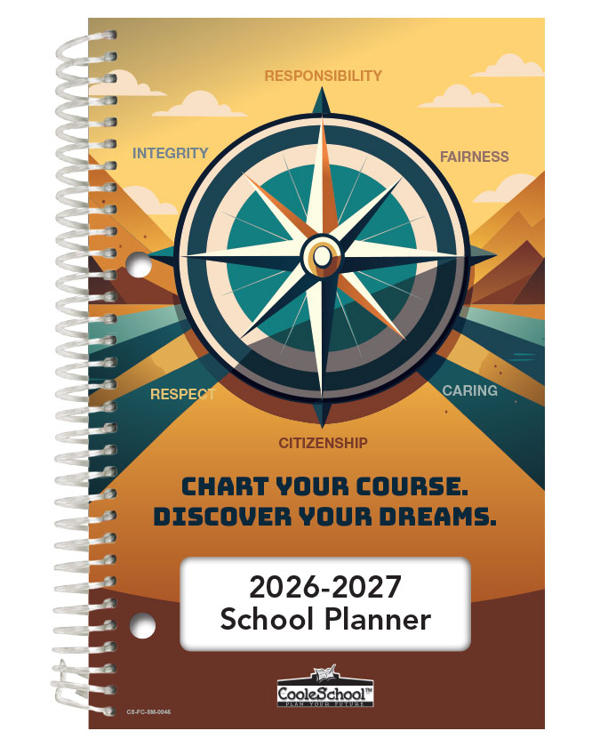 Secondary Planner 5.5" X 8.5"